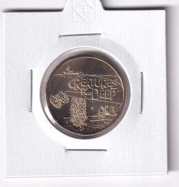 AUSTRALIAN: 2023 $1 Creatures Of The Deep C Canberra Mintmark Unc Coin ...