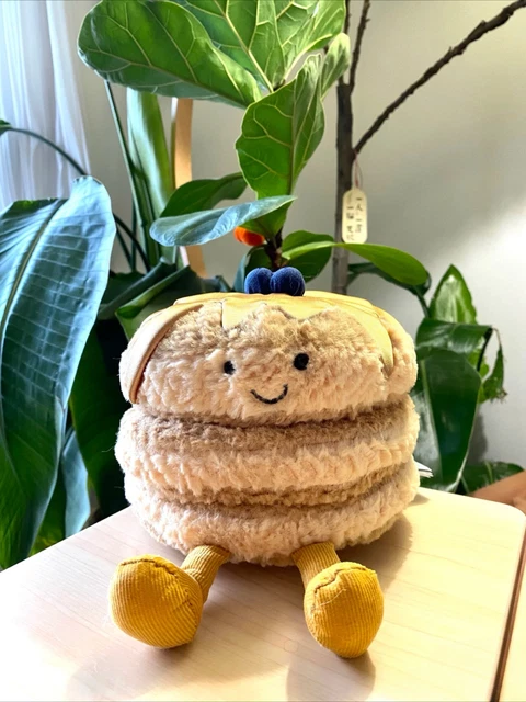 RARE JELLYCAT PANCAKE Plush -Fran Amuseables Series - BNWT Authentic ...