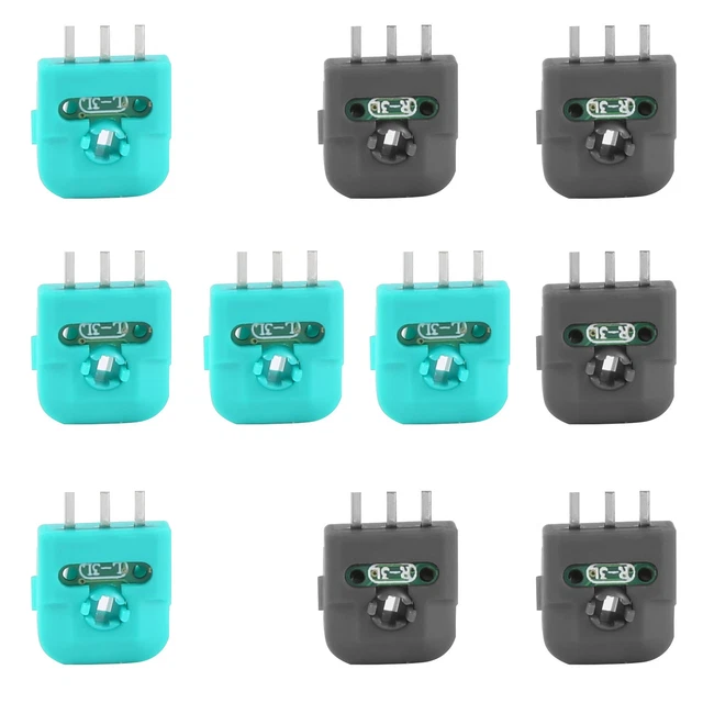 5 PAAR HALL-ANALOG-JOYSTICK-POTENTIOMETER-SENSORMODUL-ACHSENWIDERSTAND ...