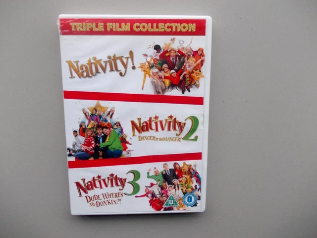 NATIVITY 1,2 & 3 (DVDs) Martin Freeman,David Tennant 3 Discs EUR 3,48 ...