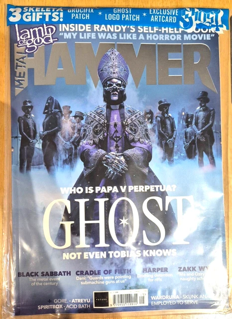 METAL HAMMER MAGAZINE (UK) April 2025 (#399) Ghost Perpetua Skeleta ...