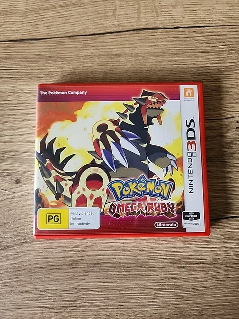 POKEMON OMEGA RUBY Nintendo 3DS AUS Video Game EUR 50,75 - PicClick FR