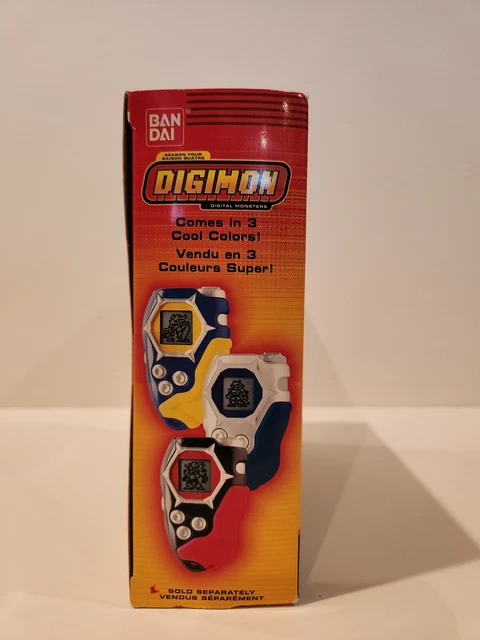 DIGIMON FRONTIER SEASON 4 D-Tector Digivice, Red, Like New, Complete ...