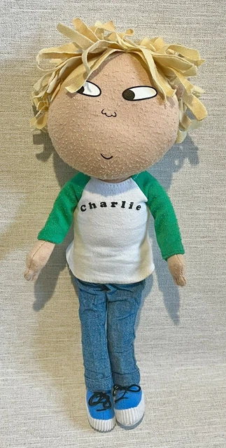 CHARLIE AND LOLA Talking Soft Toy Plush Posable Rare Working Cbeebies ...