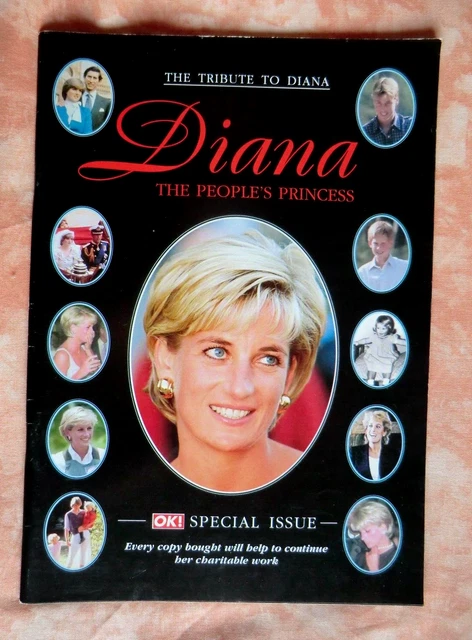 DIANA THE PEOPLE'S Princess Princess Princess Diana OK Tribute Magazine ...