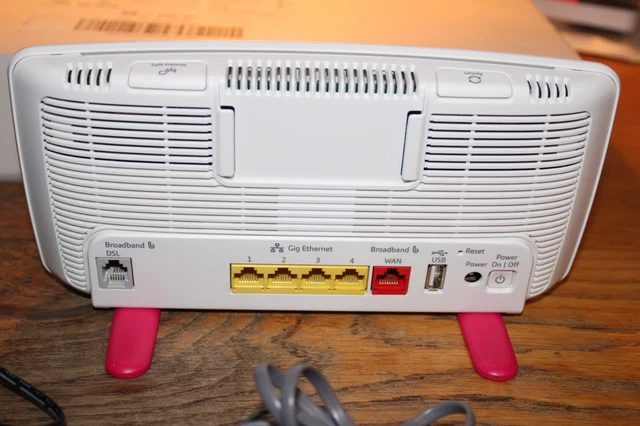 PLUSNET HUB ONE Sagecom Vdsl Wireless Super Fast Router Uk Seller Free ...