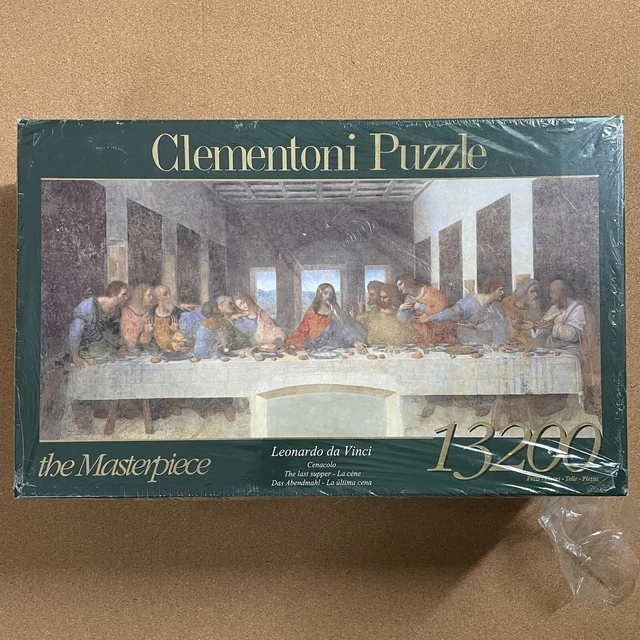 CLEMENTONI 13200 LAST Supper Leonardo da Vinci Jigsaw Puzzle Rare ...