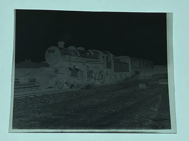 STEAM LOCO LOCOMOTIVE 43730 Railway Negative 4E-14 £4.99 - PicClick UK