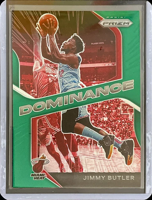 2020-21 PANINI PRIZM: Jimmy Butler - Dominance - Prizm verde #10 EUR 5 ...