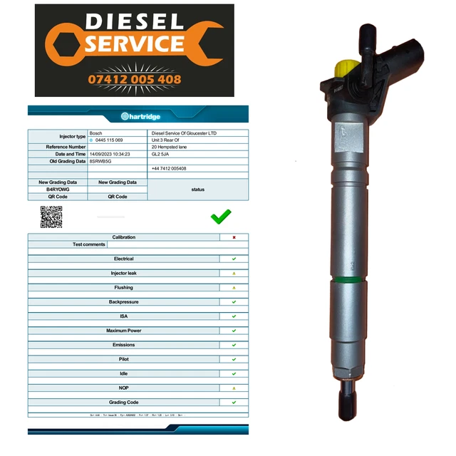 0445115027 MERCEDES SPRINTER E S ML 320 3.0 CDI Diesel Remanufactured ...