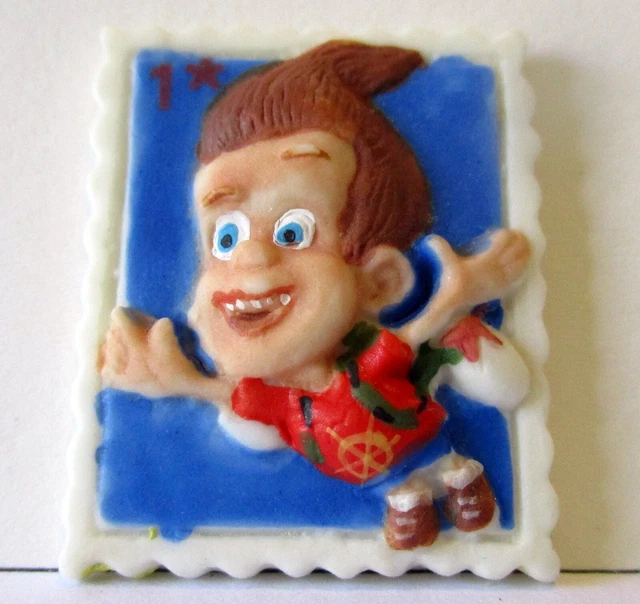 FÈVE BRILLANTE PLATE 3D- Jimmy Neutron des Héros timbrés - Viacom EUR 2 ...