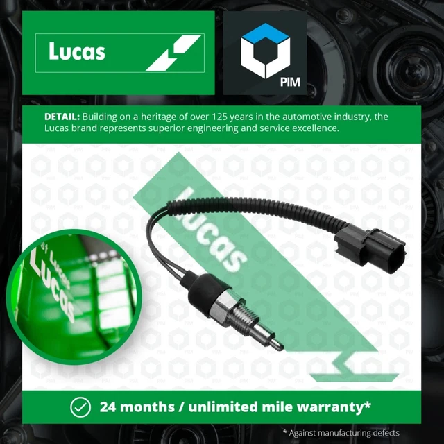 REVERSE LIGHT SWITCH fits LAND ROVER DISCOVERY Mk2 2.5D 98 to 04 Lucas ...