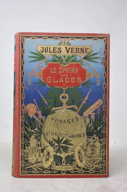 JULES VERNE Le Sphinx Des Glaces Hetzel Première édition originale ...