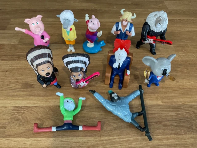MCDONALDS SING FIGURES Sing The Movie Happy Meal Toys Bundle x 11 $30. ...