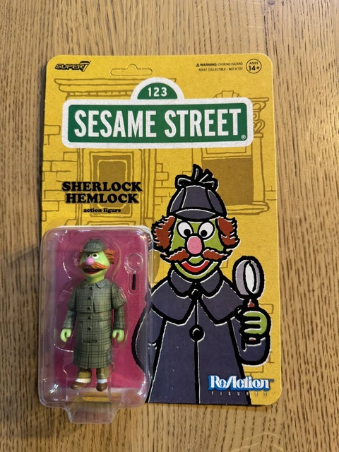 SUPER7 SHERLOCK HEMLOCK Sesame Street Wave 3 Sherlock Humbug ...