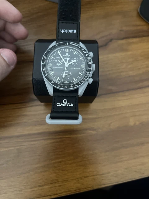 OROLOGIO MISSION TO The Moon. Swatch X Omega Collaboration EUR 178,21 ...