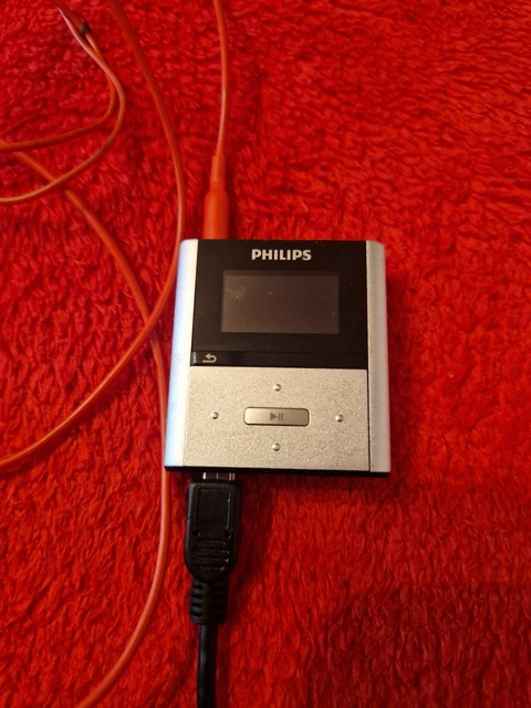 PHILIPS GO GEAR RaGa 2gb MP3 Player Silver £21.50 - PicClick UK