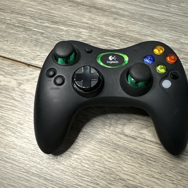 LOGITECH WIRELESS ORIGINAL Xbox Cordless Precision Controller G-X3B12 ...