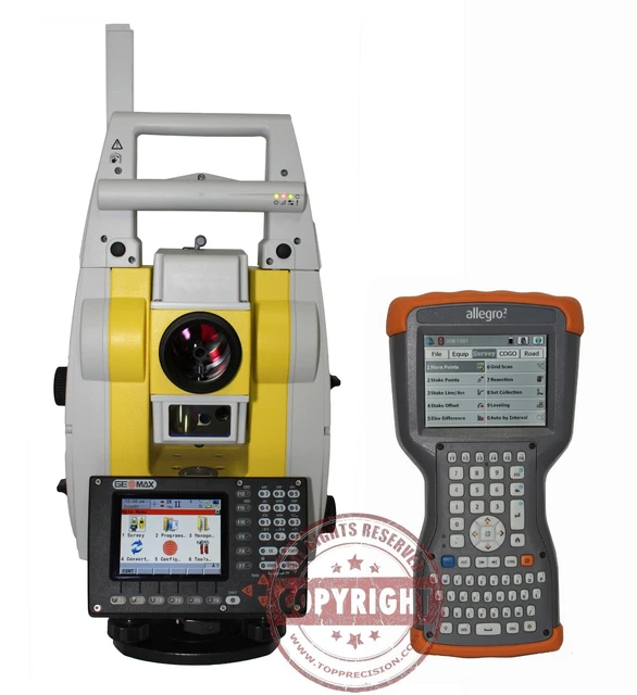 GEOMAX ZOOM 80 Prismless Robotic Total Station,Surveying,Trimble,Topcon ...