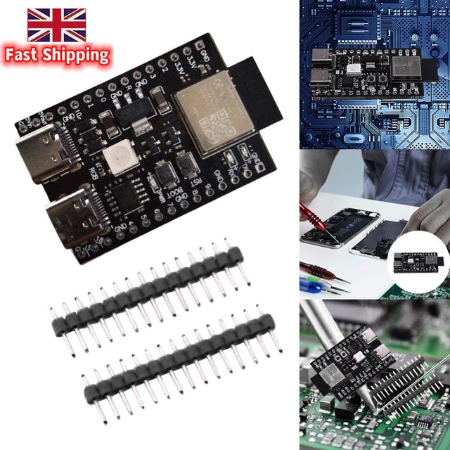 ESP32/ ESP32-S3/ESP32-C3 DEVELOPMENT Board Dual Type-C (ESP32-C3) £6.30 - PicClick UK