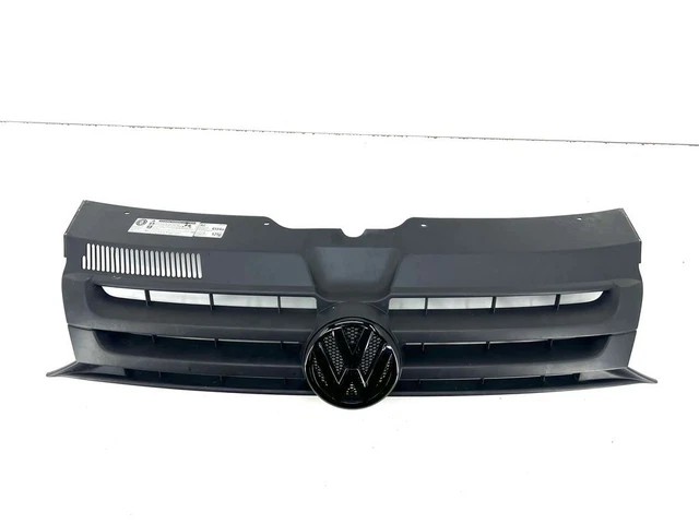 VOLKSWAGEN TRANSPORTER CARAVELLE T5 Front bumper upper radiator grill ...