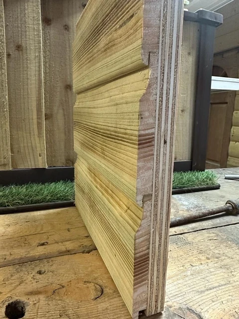 SHIPLAP TIMBER cladding 4m x 125 x 16MM *** £5.80 - PicClick UK
