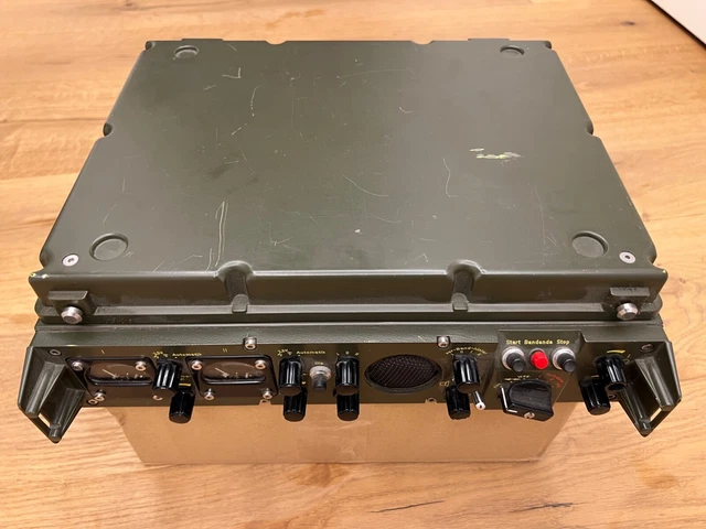 TELEFUNKEN M36 STEREO 2 track military portable reel-to-reel 2-track ...