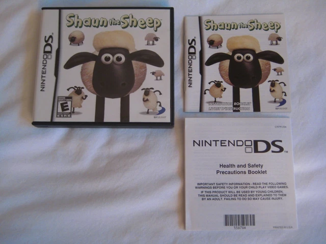 NINTENDO DS: SHAUN the Sheep (Complete / Excellent Condition) £17.37 ...