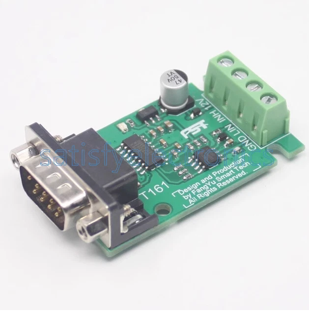 RS232 TO LIN Bus Module Automobile Bus K_LINE Bus DB9 Male Data ...