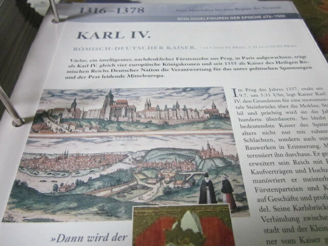 GESCHICHTE EUROPAS 476-1500 Schlüsselfiguren Karl IV Kaiser 1316-1378 ...