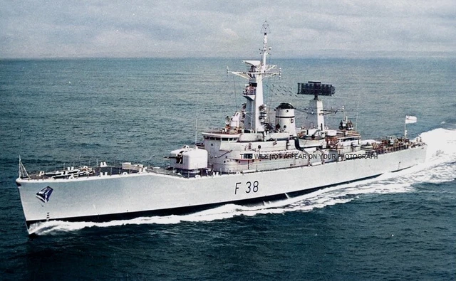 ROYAL NAVY LEANDER Class Frigate Hms Scylla In 1970 EUR 2,75 - PicClick IT