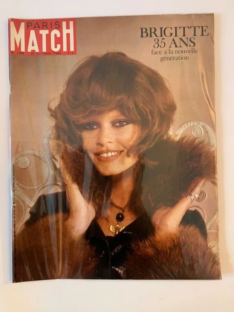 BRIGITTE BARDOT - PARIS MATCH - [ Journal - Revue - Magazine - Book ] EUR 25,00 - PicClick FR