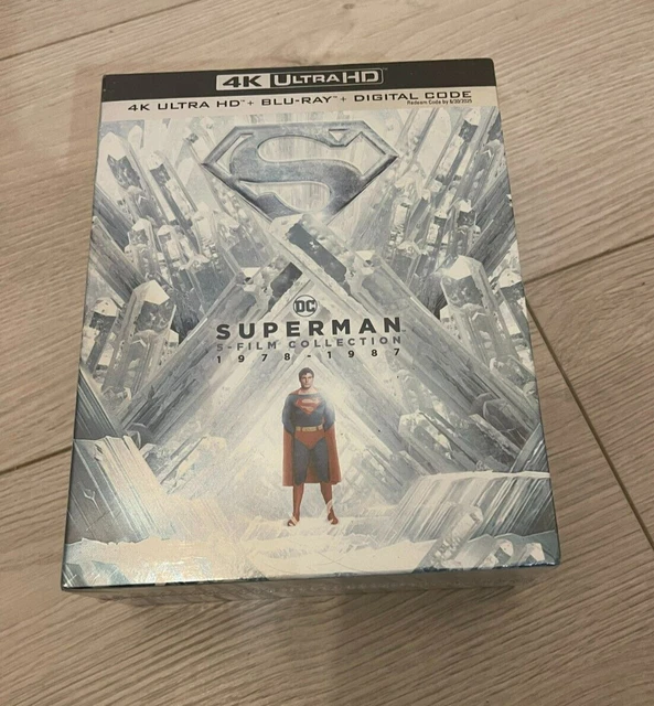 SUPERMAN 5-FILM COLLECTION: 1978-87 [4K UHD Blu-ray] With Digital code ...