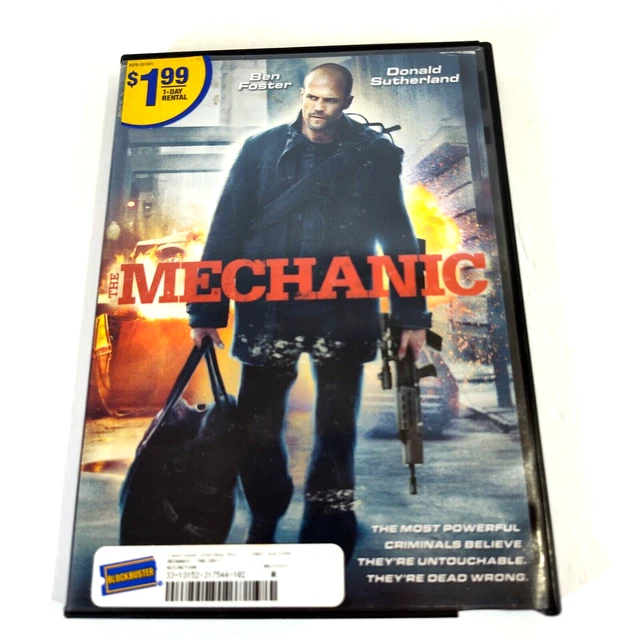 THE MECHANIC (DVD, 2011) Jason Statham, Ben Foster, Donald Sutherland EUR 6,65 - PicClick FR
