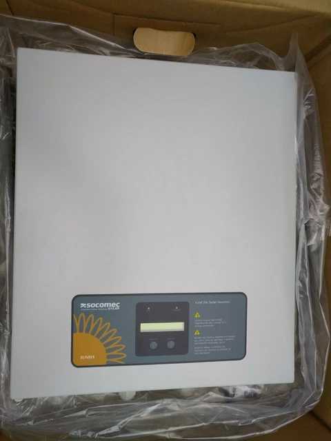 INVERTER FOTOVOLTAICO SOCOMEC SUN-HO3K9TR54 3,6kw 3,8kw monofase 220v ...