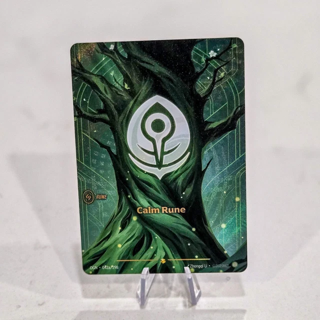 RIFTBOUND TCG - Calm Rune (Foil, Common) | Origins 042/298 $1.00 ...