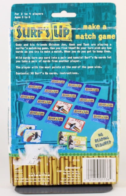 SURF'S UP MAKE a Match Game $6.99 - PicClick
