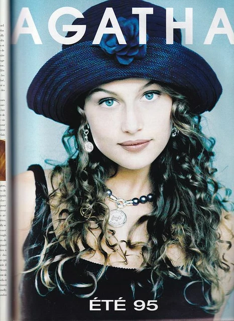 UFFICIALE 1995 CLAUDIA Schiffer Laetitia Casta Yasmeen Ghauri Fashion ...