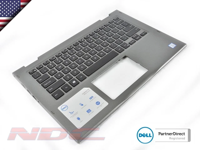 DELL INSPIRON 5368/5378 Palmrest+US/INT ENGLISH Backlit Keyboard JCHV0 ...