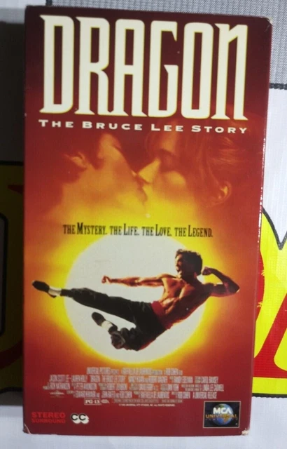 VHS - DRAGON: The Bruce Lee Story - Jason Lee - Kung Fu Martial Arts Movie . £11.10 - PicClick UK