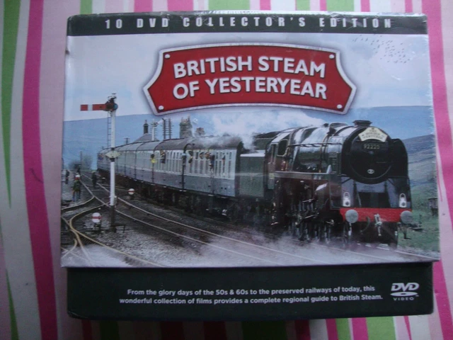 BRITISH STEAM OF Yesteryear 10x DVD Box set Collector's Edition New ...