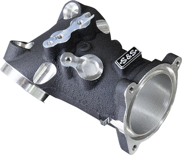 S&S CYCLE 160-0276 CNC-Ported Intake Manifold - M8 - 55 mm - Black $399 ...