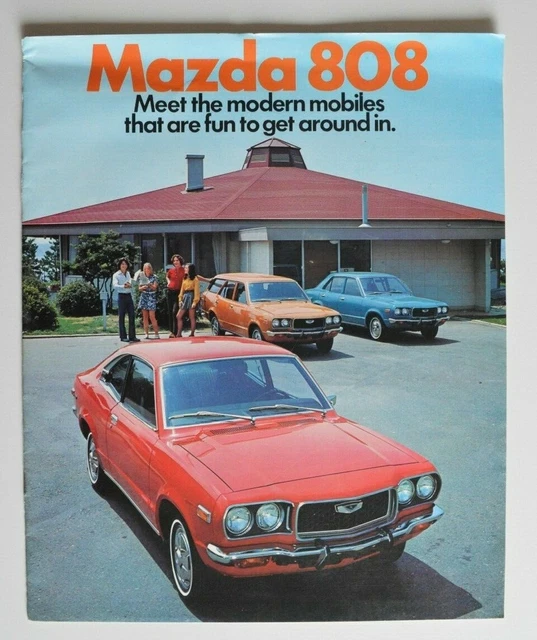 1972 MAZDA 808 Dealer Brochure Catalog - English - Canada $30.00 ...