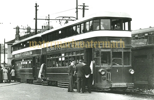 TRAM PHOTO 6X4 Swansea & Mumbles no1 £2.99 - PicClick UK