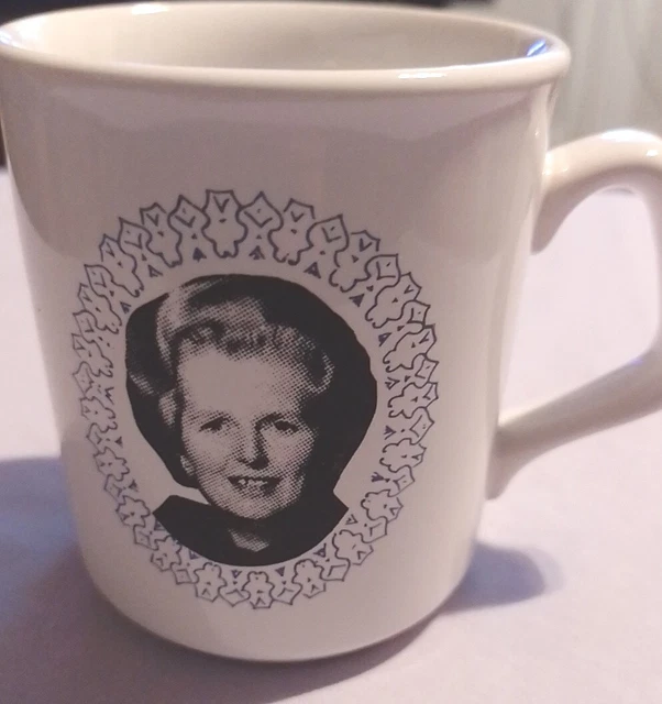 1980 MARGARET THATCHER 50th Conservative Women's Conference Pottery Mug ...