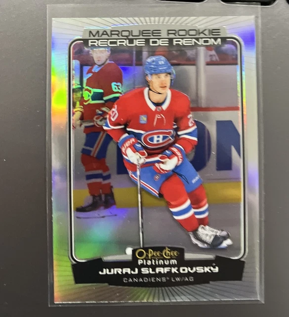 JURAJ SLAFKOVSKY MARQUEE Rookie RAINBOW 2022-23 O-Pee-Chee Platinum #299 Card RC $27.99 ...
