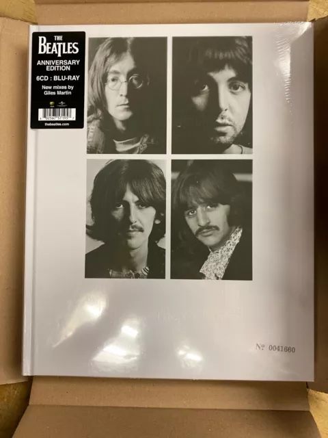 Beatles Andwhite Albumand Super Deluxe Anniversary Edition 6 Cd Blu Ray