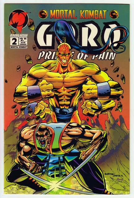 MORTAL KOMBAT GORO Prince of Pain #2 (Malibu) 1994 Neuf dans sa boîte EUR 5,82 - PicClick FR