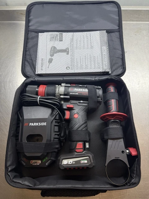 PARKSIDE PERFORMANCE® CORDLESS Drill Driver PPBSSA 12V 5.0Ah Battery ...