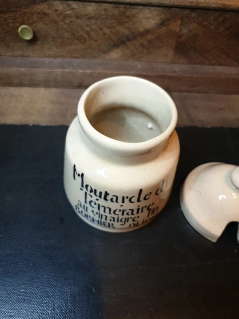 ANCIEN POT À moutarde Bornier Dijon EUR 9,99 - PicClick FR